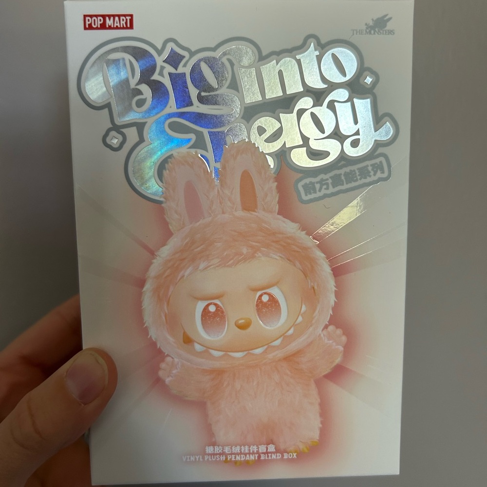 Labubu The Monsters Big Into Energy UNOPENED NWT - Gem